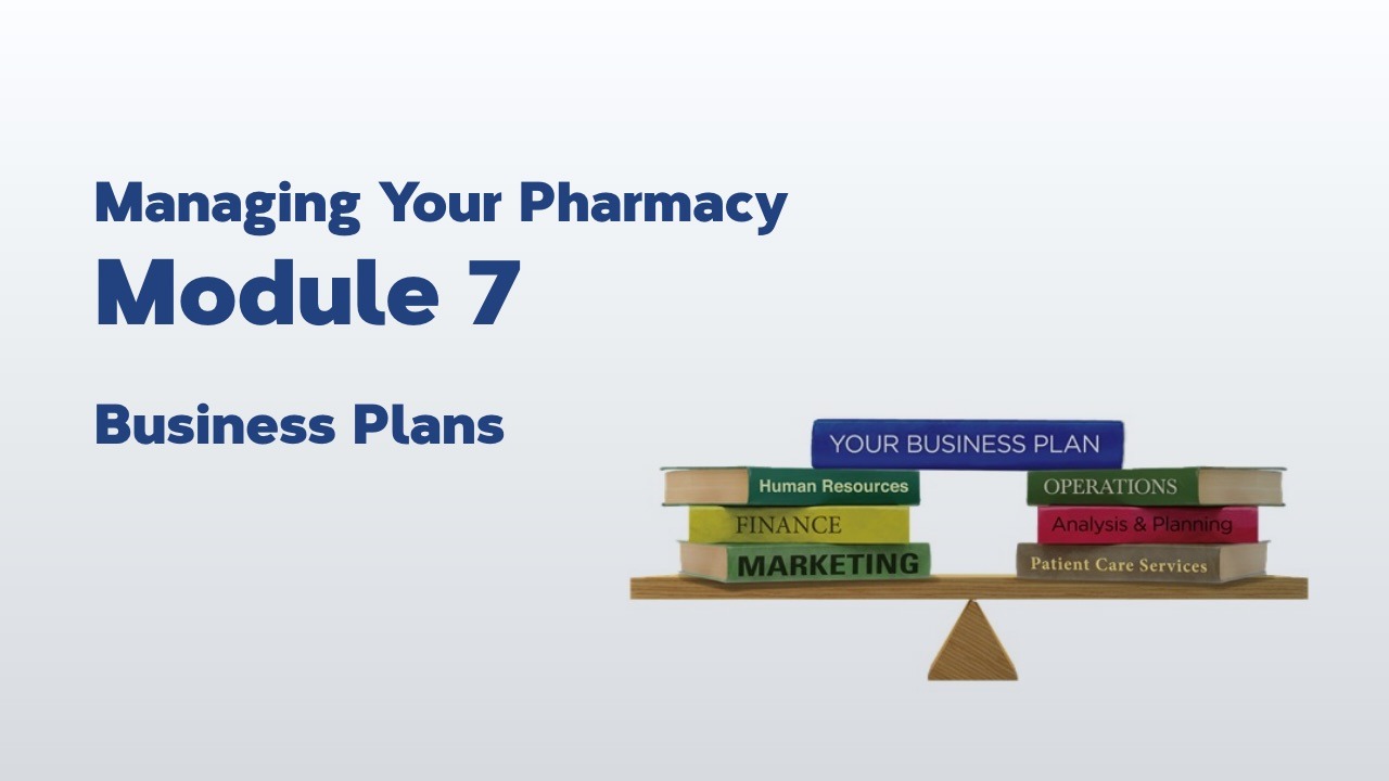 Managing Your Pharmacy: Module 7 – Business Plans | Ontario Pharmacists ...